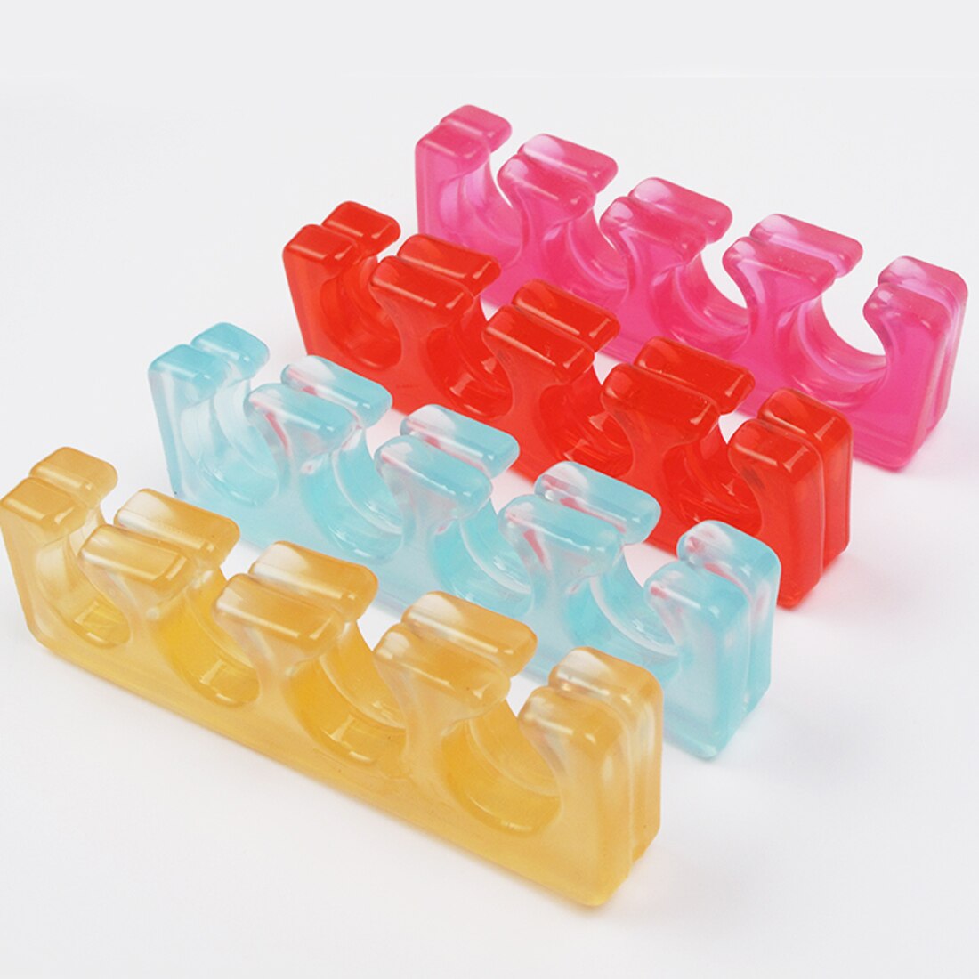 2PCS/Set Silicone Nail Toe Fingernail Separators F... – Grandado