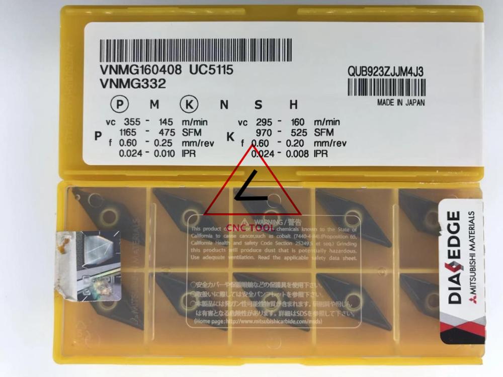 VNMG 160408 UC5115 10pcs original Mitsubishi turni... – Vicedeal
