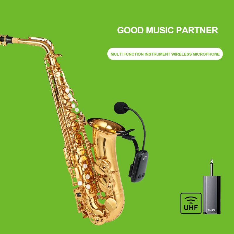 Saxophone Wireless Microphone Orchestra For Musica... – Grandado