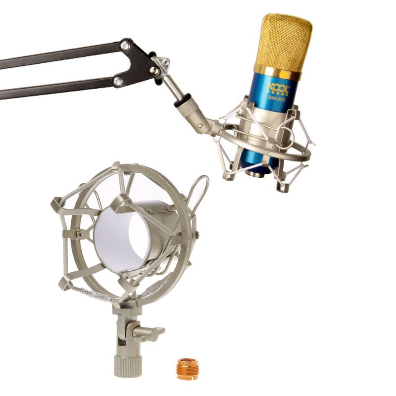 Metal Shockproof Recording Microphone Shock Mount ... – Grandado