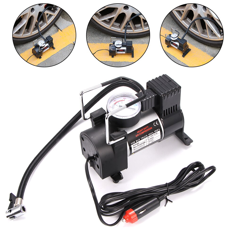 Onever 150PSI 12V High-Power Auto Dubbele Cilinder... – Vicedeal