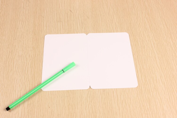 10pcs Blank Kraft Paper Card Folding Double-sided ... – Grandado