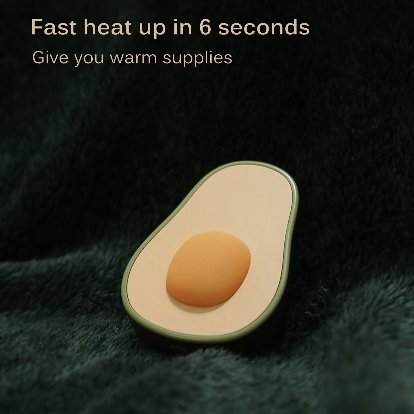 Avocado Pocket Heater Hand Warmer Electric Recharg... – Grandado