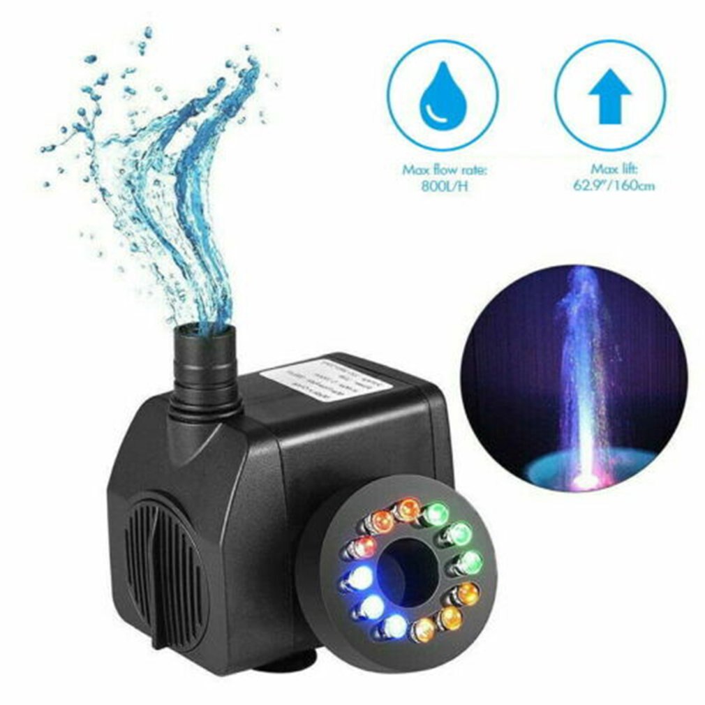 800L/H Elektrische Waterpomp Fontein Outdoor Tuin ... – Grandado