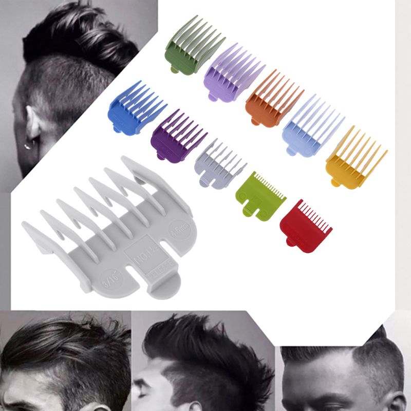 10pcs Colorful Guide Sizes Comb Multiple Sizes Met... – Grandado