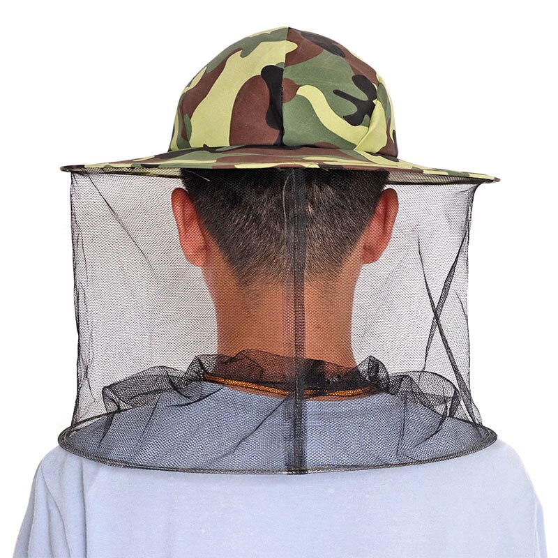 Kamouflage biodling skyddande hatt-slöja combo ant... – Grandado