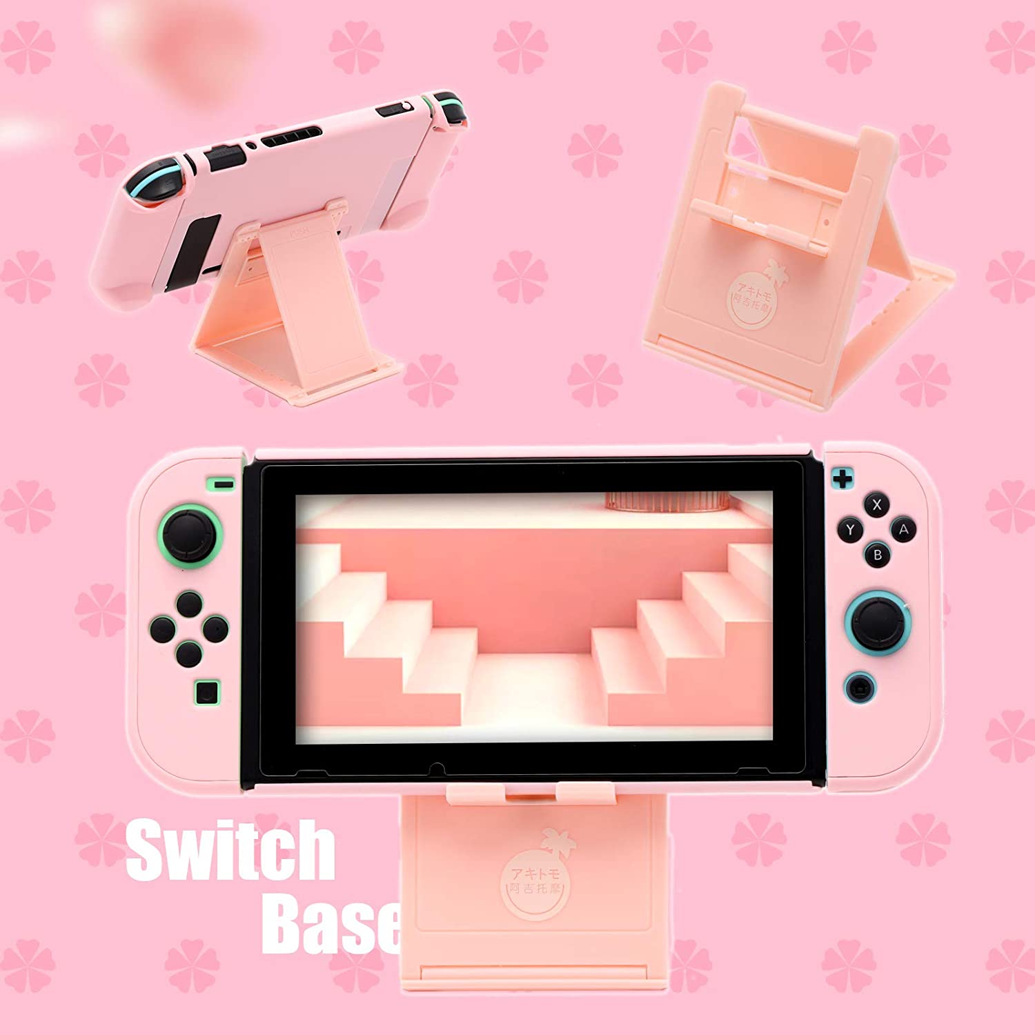 10 in 1 Pink Carry Case for Nintendo Switch Switch... – Grandado