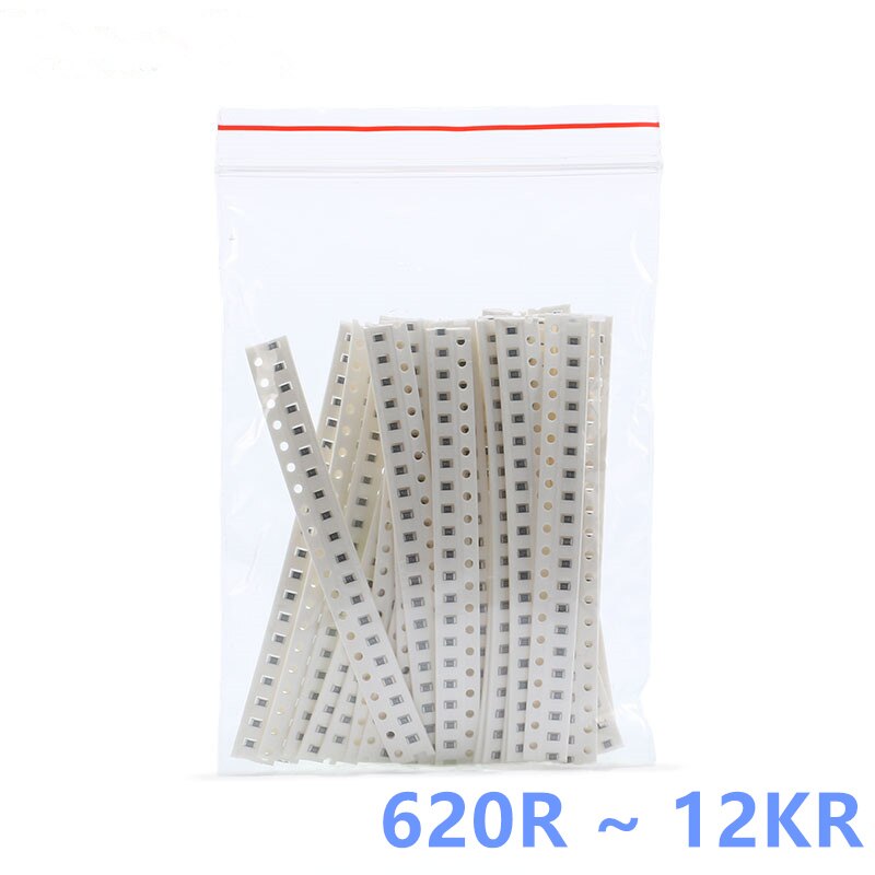 0805 SMD Resistor Kit Assorted Kit 1% (5Kinds Avai... – Vicedeal
