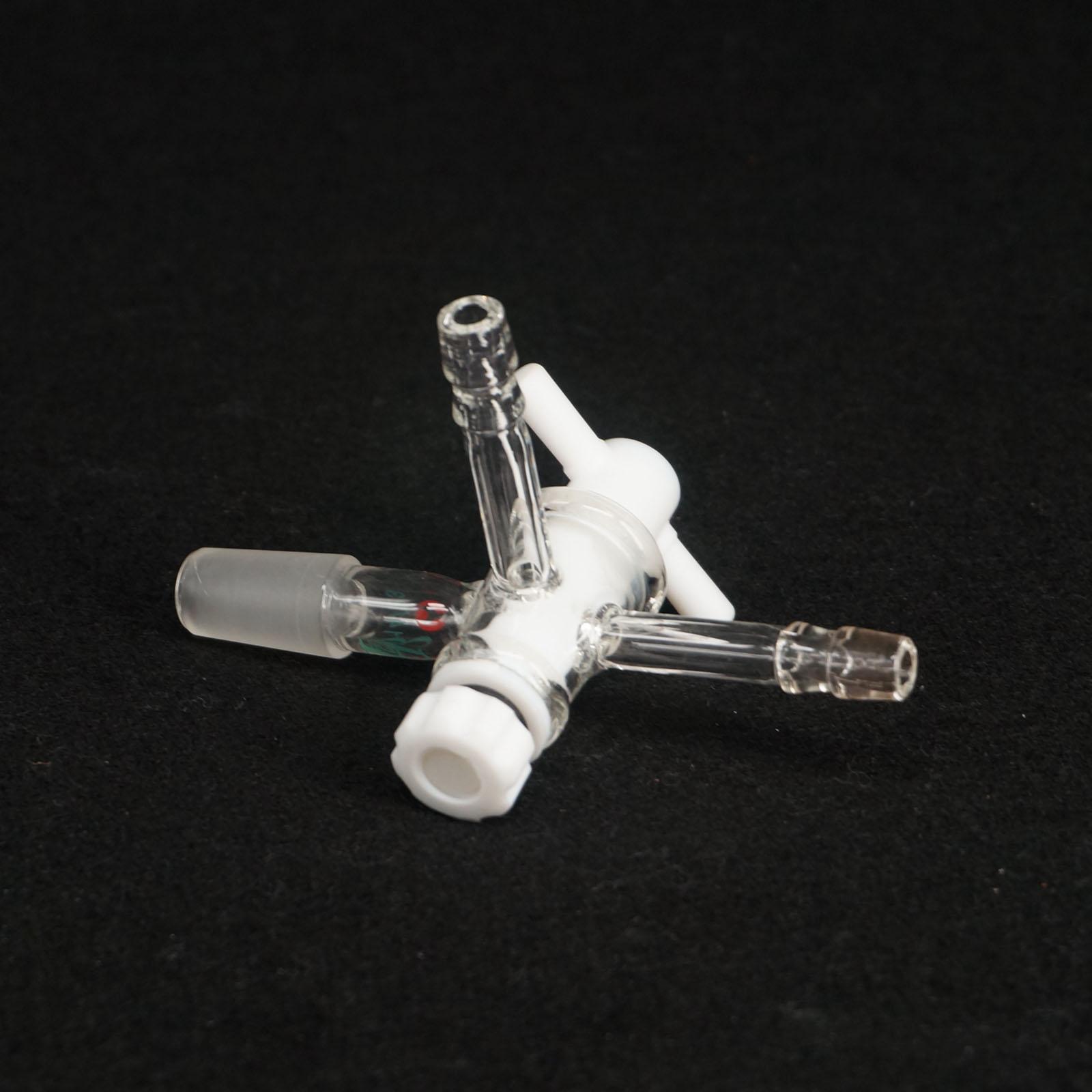 1423 Joint T Type Glass Adapter Three Way Ptfe St Grandado