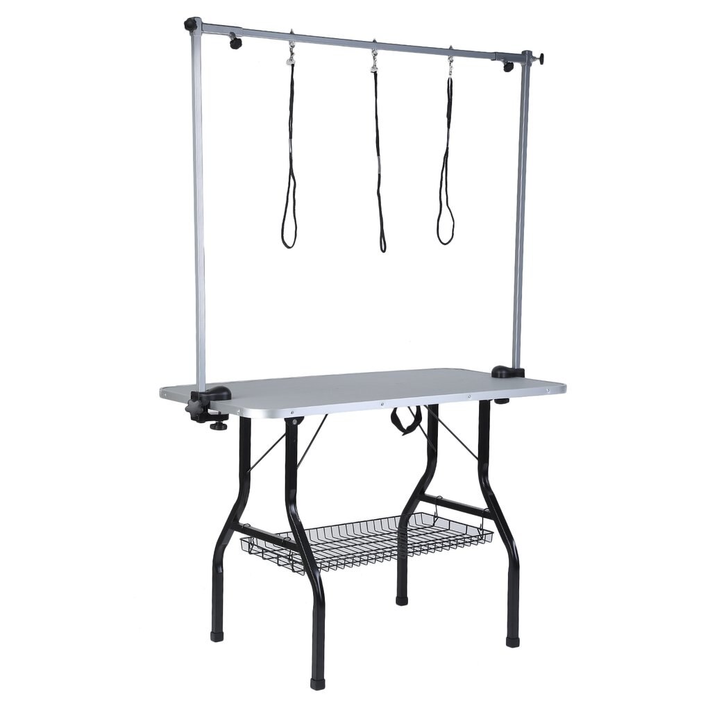 Pet Dog Grooming Table Large Folding Non-slip With... – Vicedeal