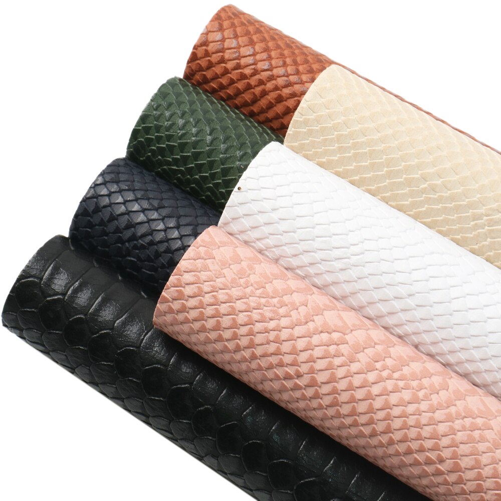 7pcs/lot 20*34cm Bump Texture Snake Pattern Leathe... – Grandado