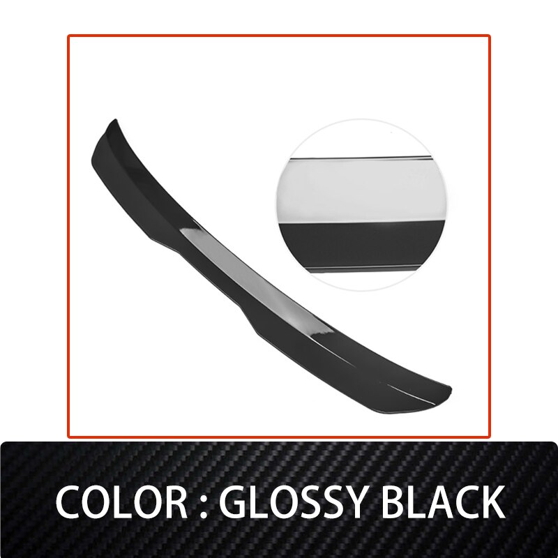 Carbon Afdrukken Achterruit Dak Ducktail Spoiler W... – Vicedeal