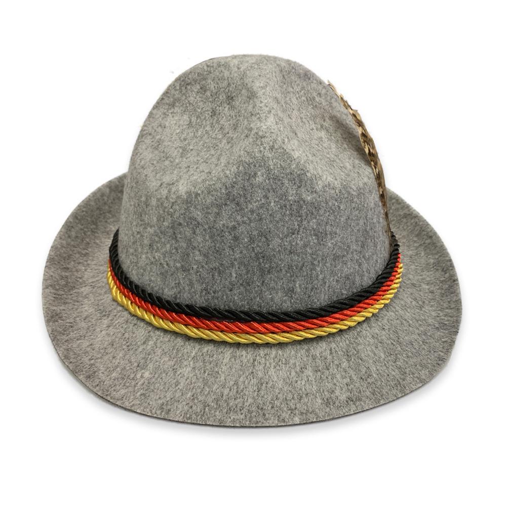 Oktoberfest German Bavarian Hat German Alpine Wool... – Grandado