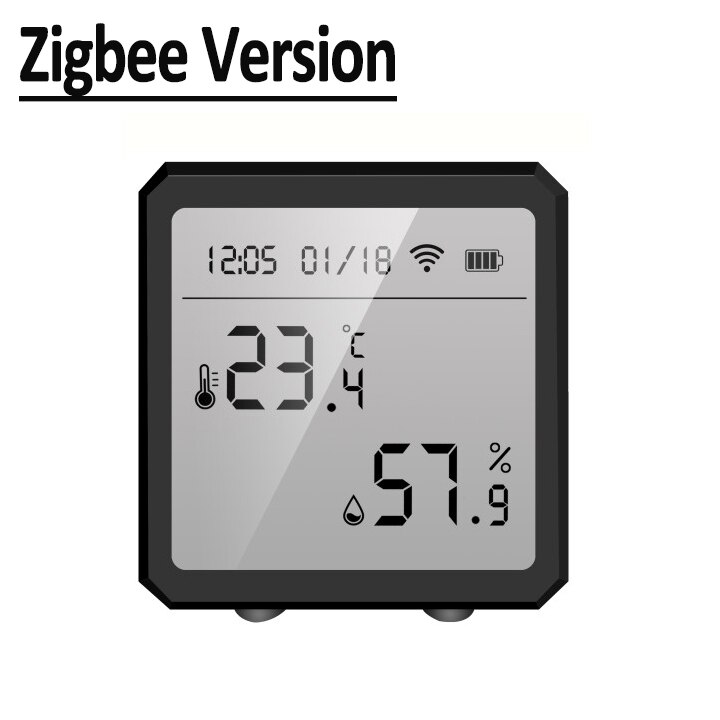Tuya WIFI Zigbee Temperature Humidity Sensor Indoo... – Grandado