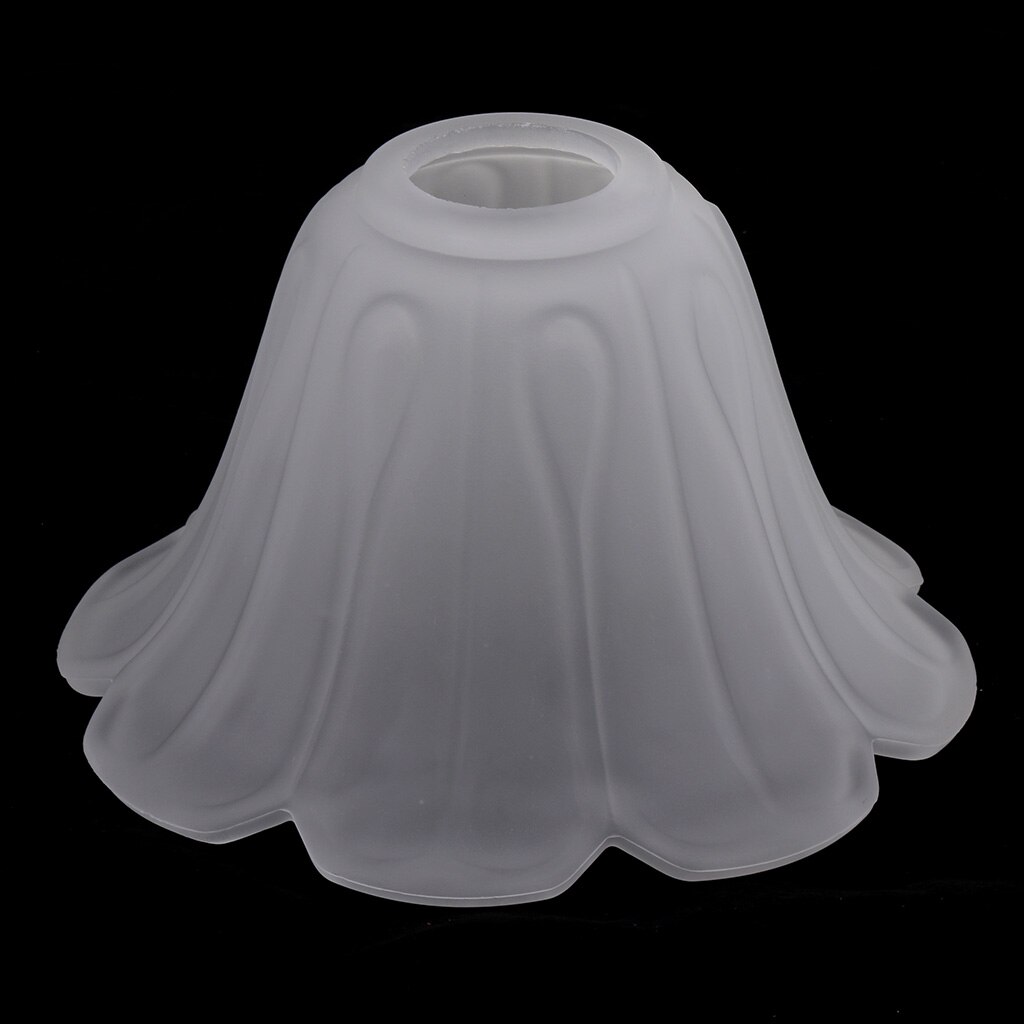 Frosted White Glass Flower Petal Replacement Shade... – Grandado