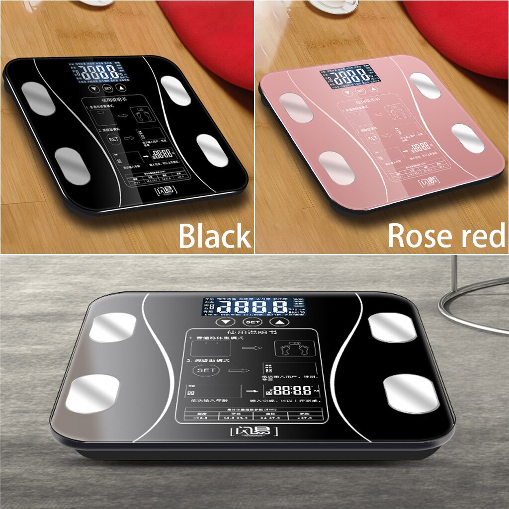 Bathroom Scales Floor Body Smart Electric Digital ... – Vicedeal