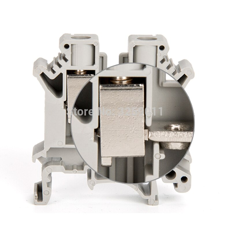 50PCS DIN rail Wiring board connector terminals co... – Grandado