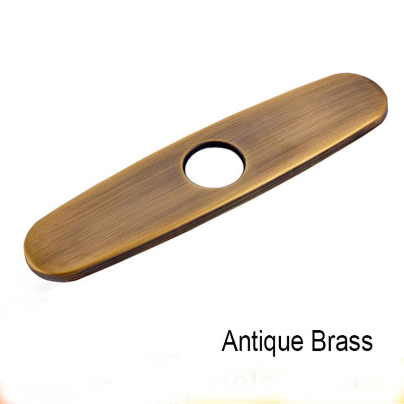 Onyzpily 10 Inch Hole Cover Plate Black Chrome Bru... – Vicedeal