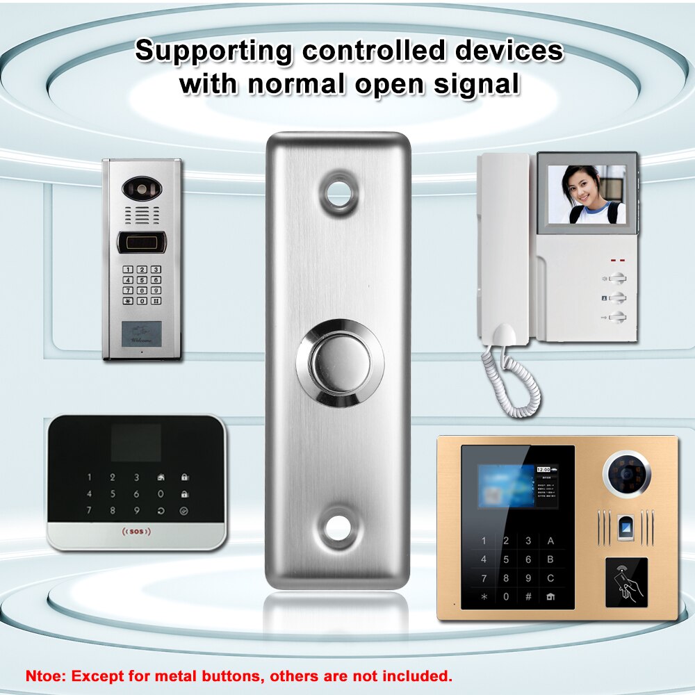 Stainless Door Exit Button Electronic Door Lock NO... – Vicedeal