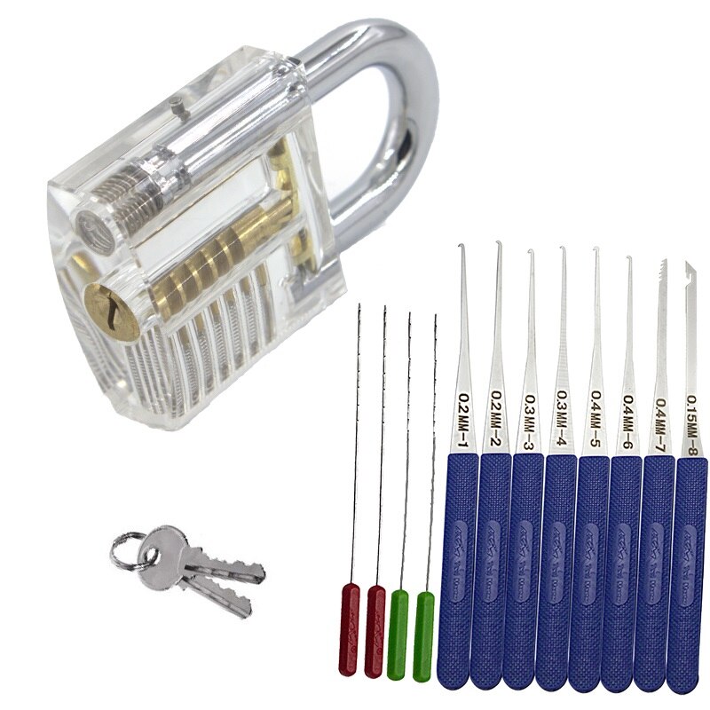 12pcs Lock Pick Set Kit Locksmith Hand Tool Broken... – Vicedeal