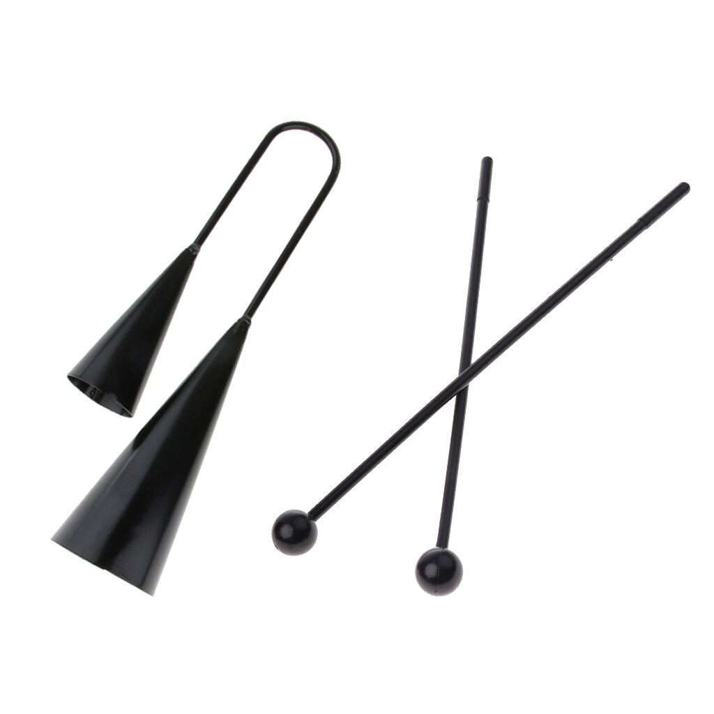 Crow Sounder Double Cowbell with Mallets for Kid C... – Grandado