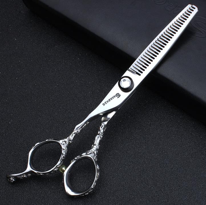 Scissors for hair salon 6 inch left hand scissors ... – Grandado