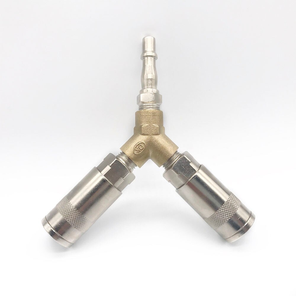 3 Way Quick Release Y Splitter Connector 1/4 Pt Mm... – Grandado
