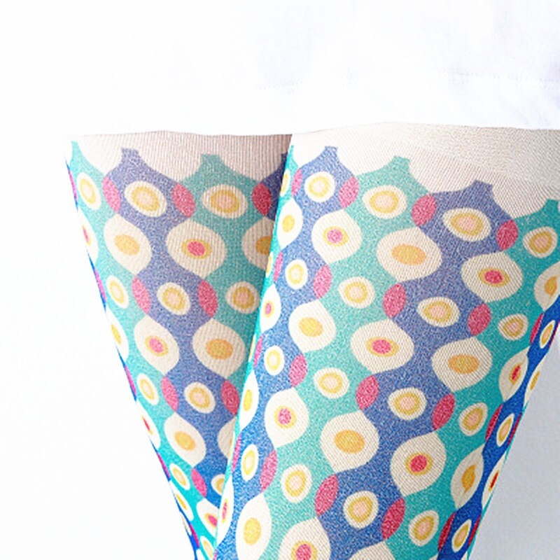 Women's Tights Color Oop Pattern Printed Panty... – Grandado