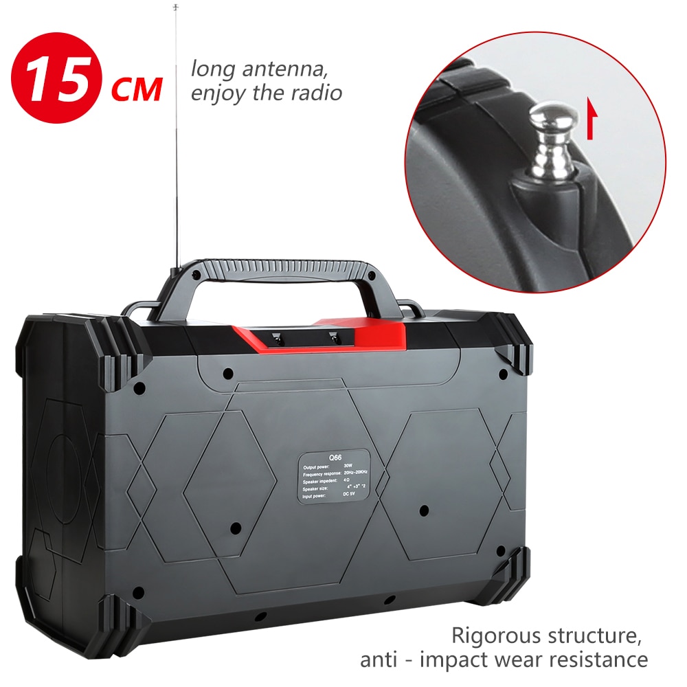 30W Altoparlante del Bluetooth Senza Fili Portatil... – Grandado