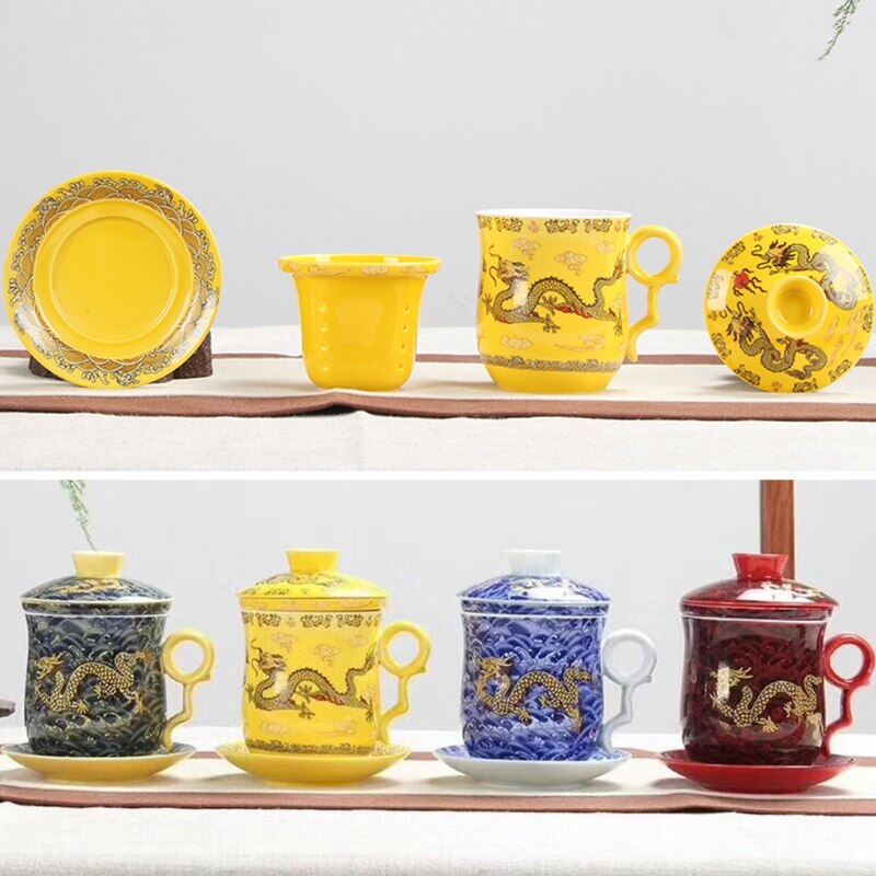 S Et Chinese Patroon Thee-Mok Met Zeef Theefilter ... – Grandado