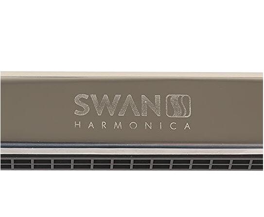 Swan Harmonica 24 Holes Key of C Tremolo Harmonica... – Grandado