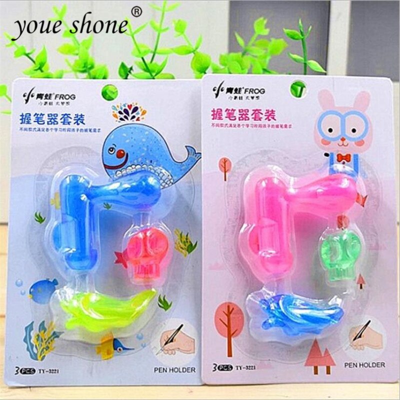 3PC Set Pencil Holder Set Student Pencil Corrector... – Grandado