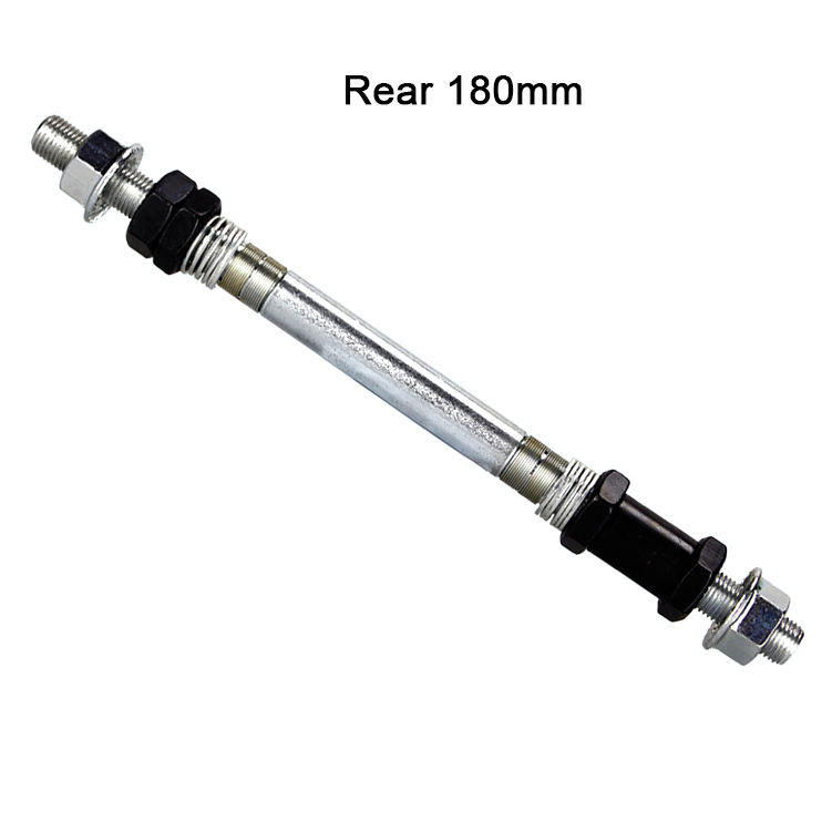 Bike Wheel Hub Axle Steel Solid Spindle Shaft Vint... – Vicedeal