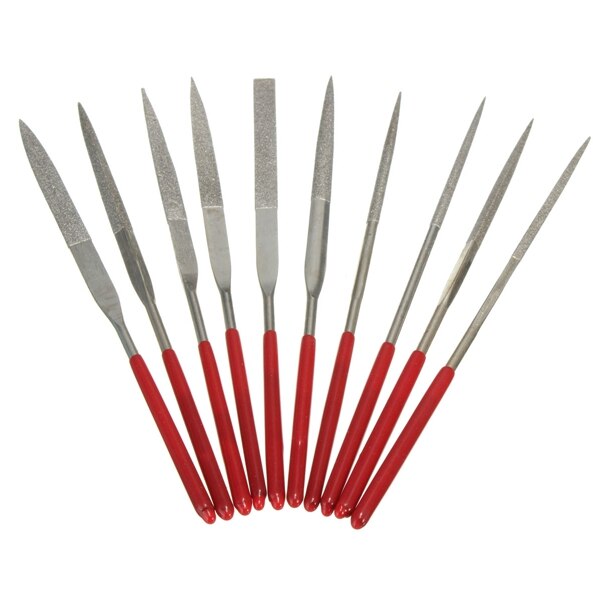 10 Stuks 140mm Diamond Mini Naald File Set Handige... – Grandado