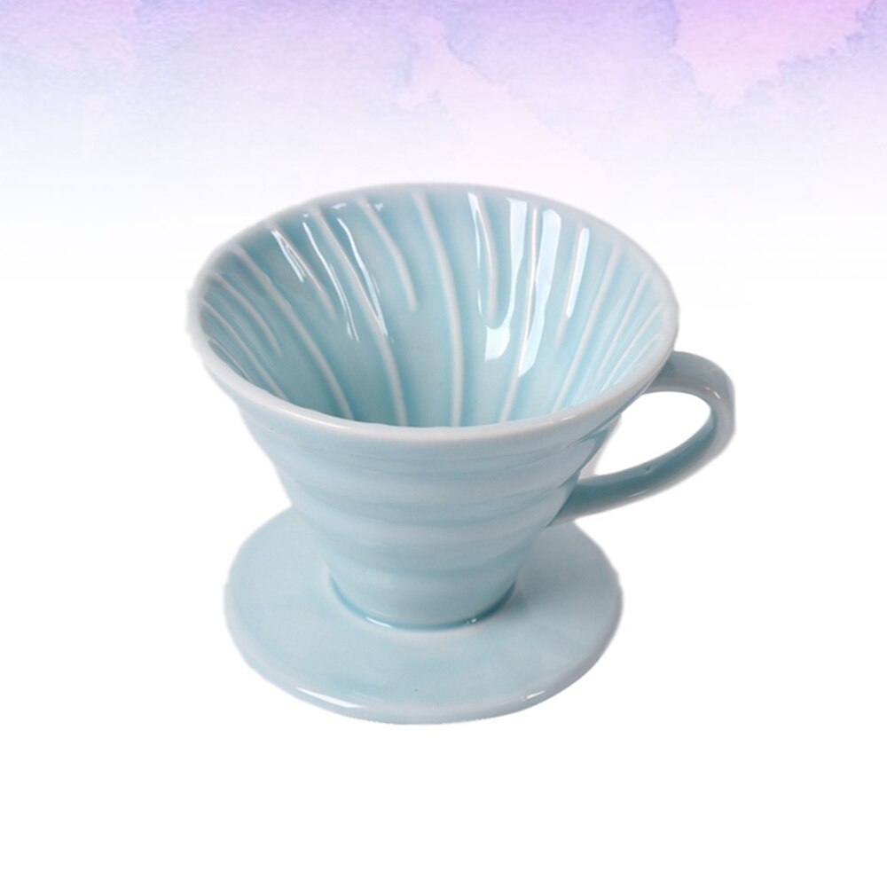 1pc Ceramic Cone Shape Coffee Filter Cup Coffeepot... – Grandado