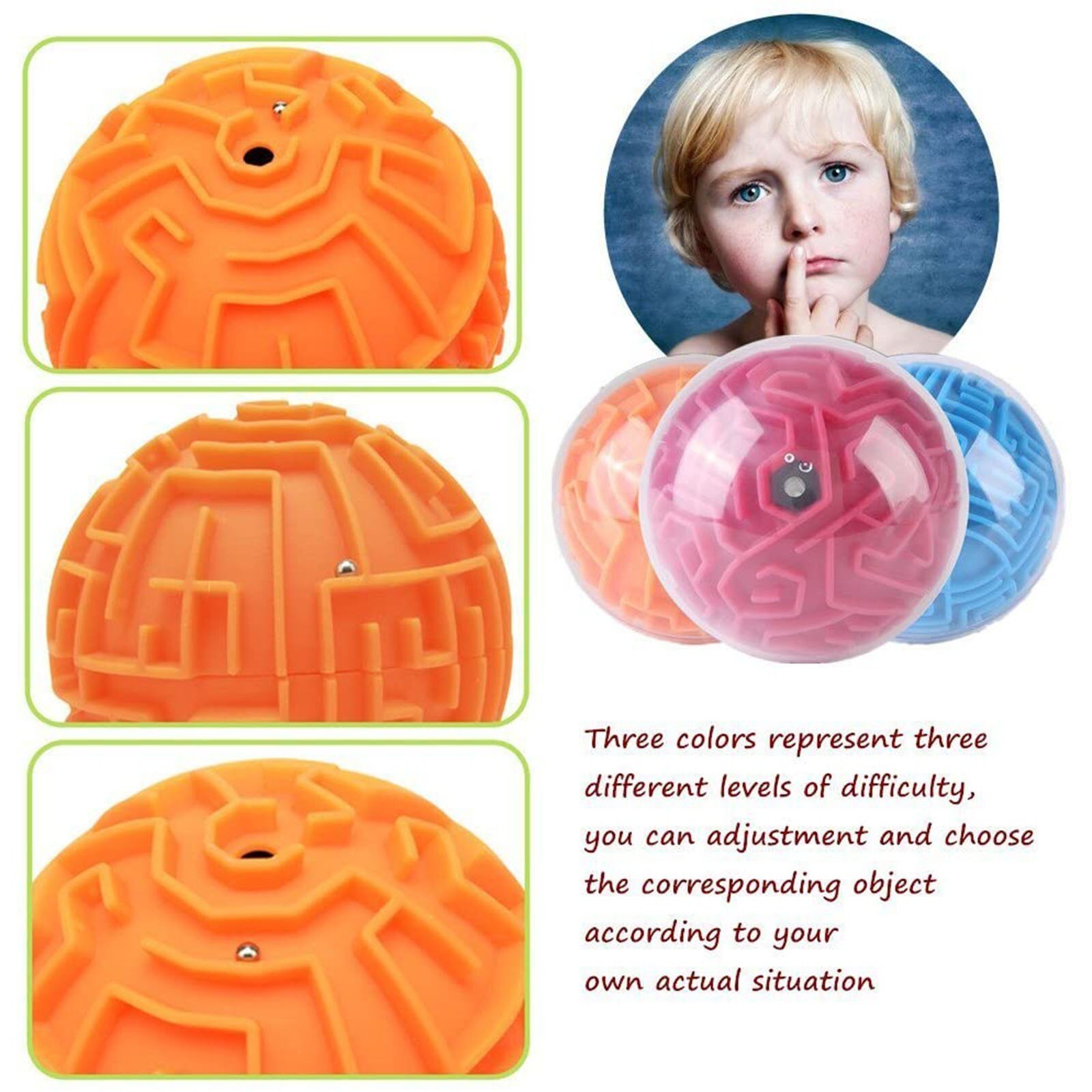 3d Gravity Memory Sequential Maze Ball Puzzle Toy ... – Grandado