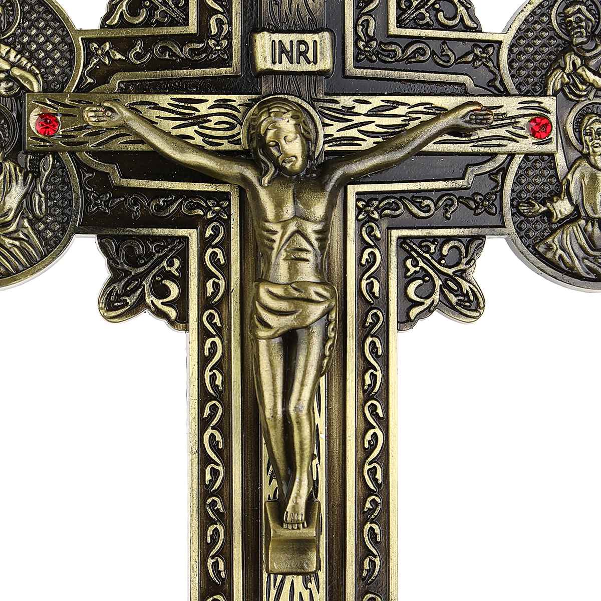 Jesus Cross wall Church Relics Wall Crucifix Jesus... – Grandado