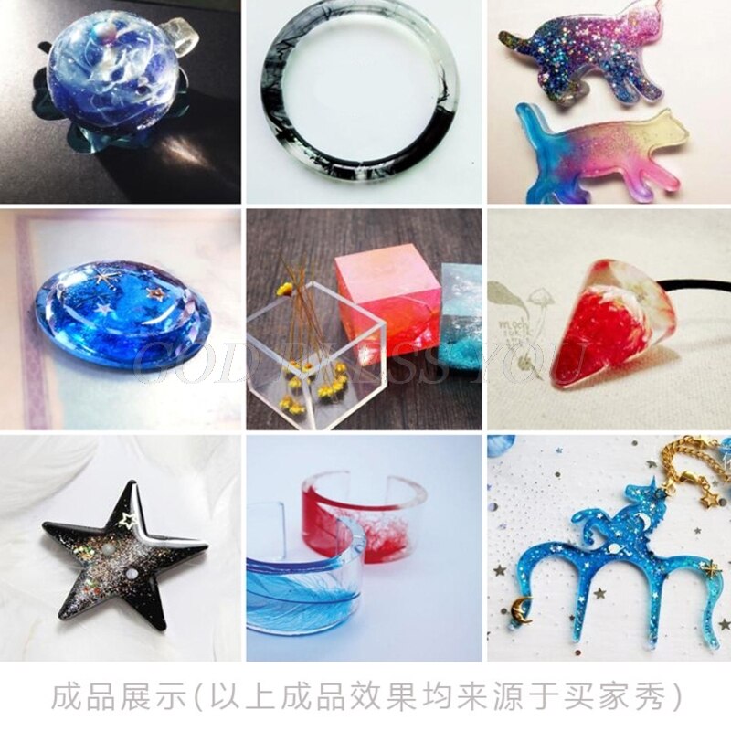 12 Colors Epoxy Resin Pigment Kit Transparent Epox... – Grandado