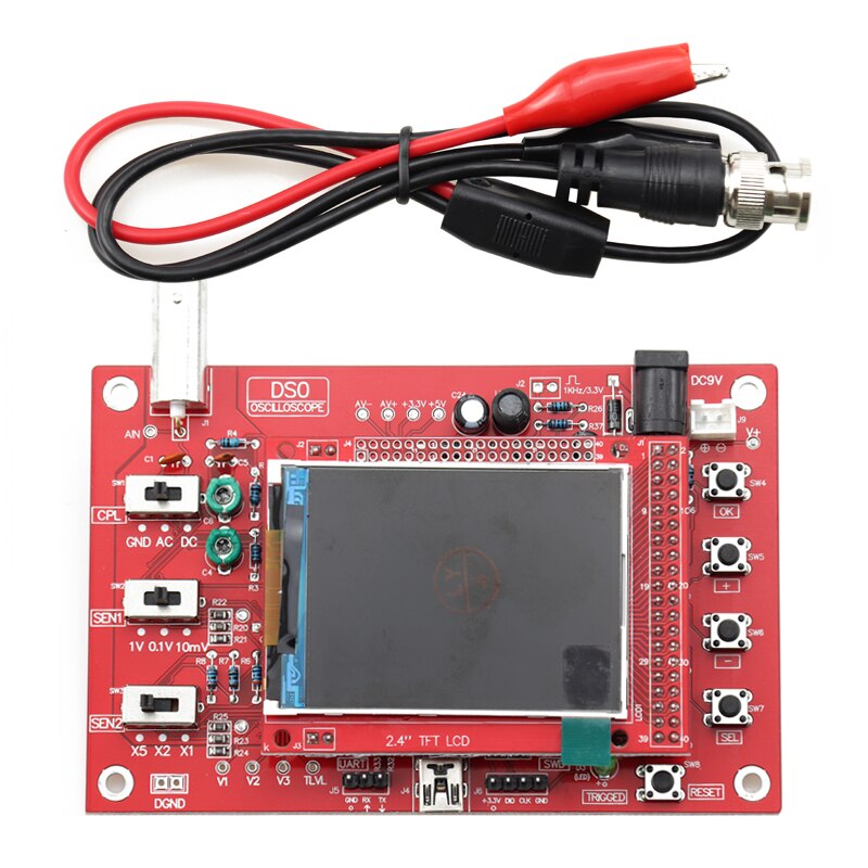 Fully Assembled Digital Oscilloscope 2.4" TFT LCD ... – Grandado