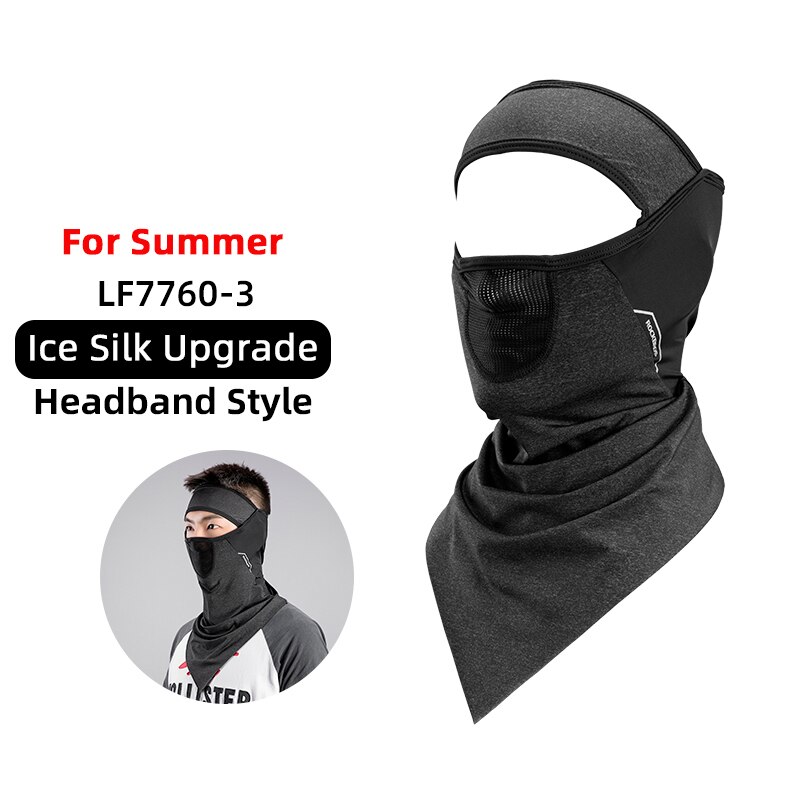 ROCKBROS Cycling Face Mask Sun Protection Ice Silk... – Grandado