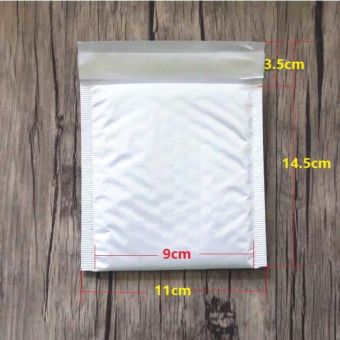 10pcs/lots Blank White Bubble Envelope Pearl Film ... – Grandado