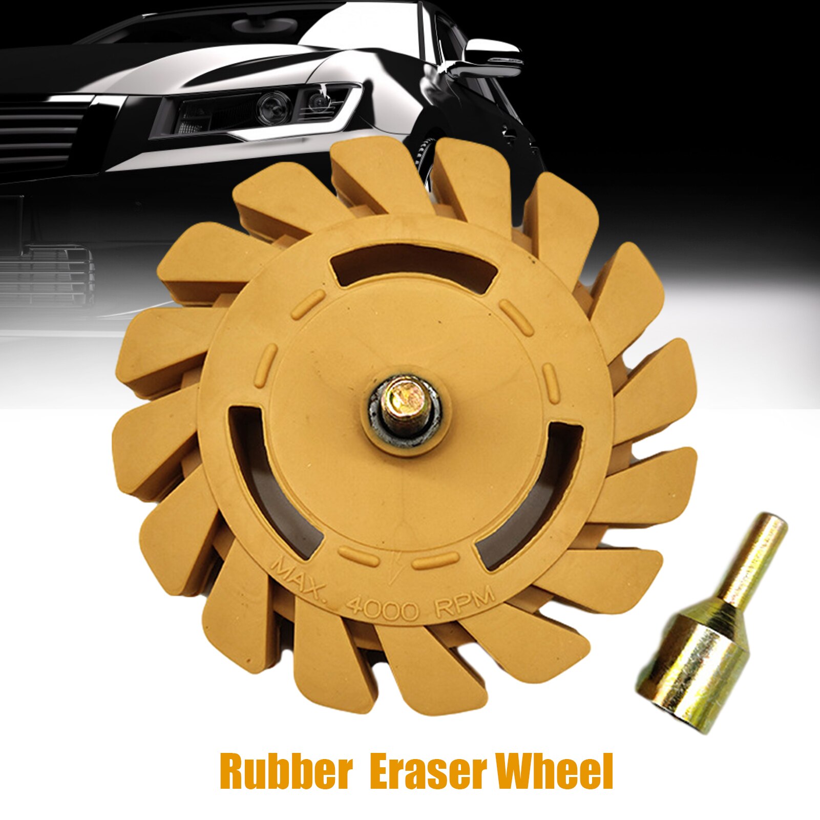4 Inch 100 Mm Rubber Eraser Wheel Safe Effective G... – Vicedeal