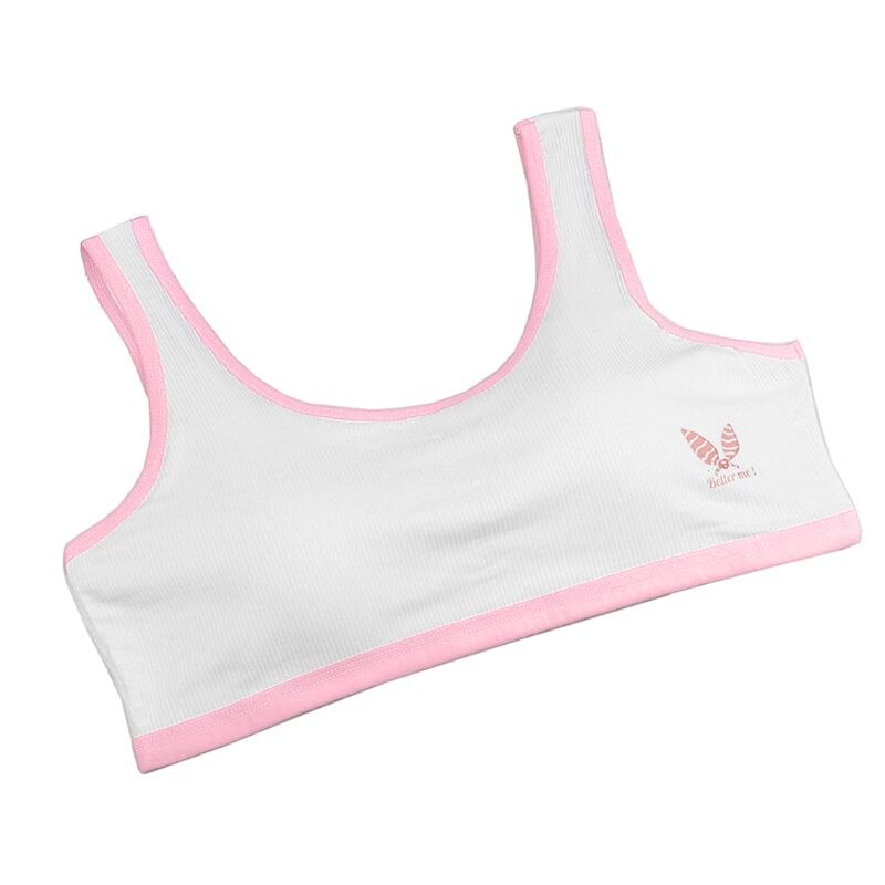 Teenage Girl Training Bra With Chest Pad Adolescen... – Vicedeal