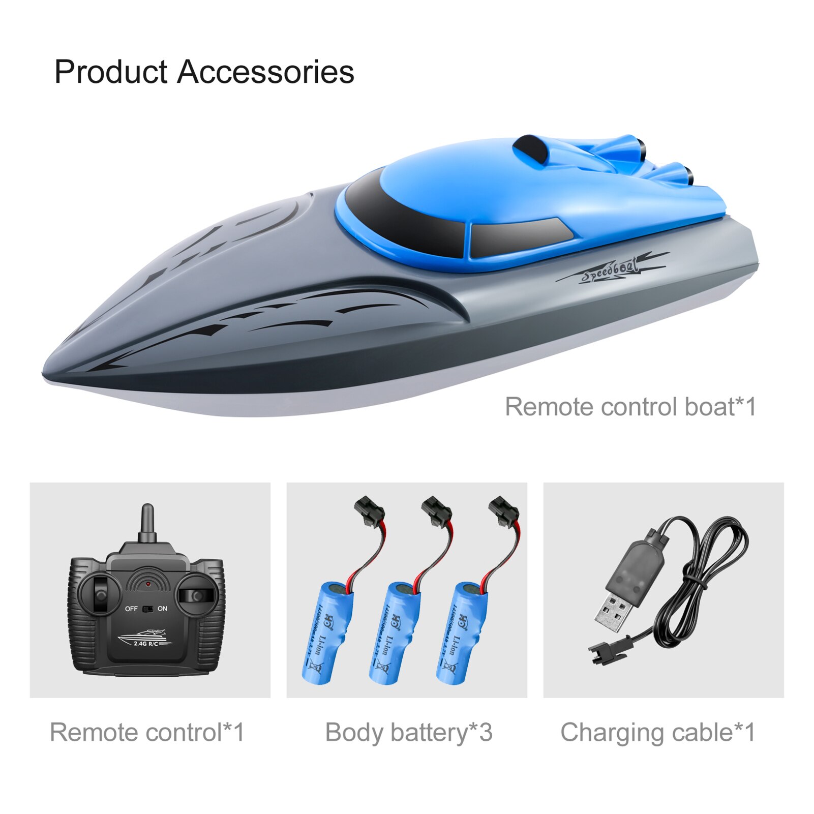 806 2.4G Rc Boot Afstandsbediening Boot Waterdicht... – Vicedeal