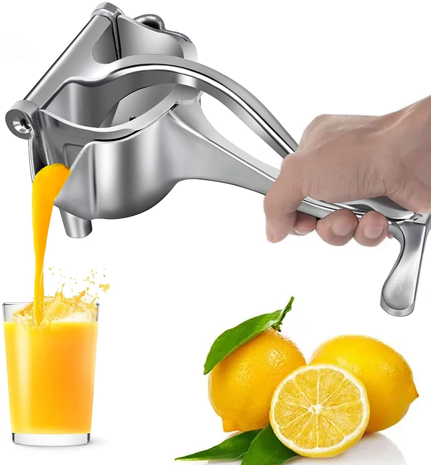 Manual Juice Squeezer Aluminum Alloy Hand Pressure... – Vicedeal