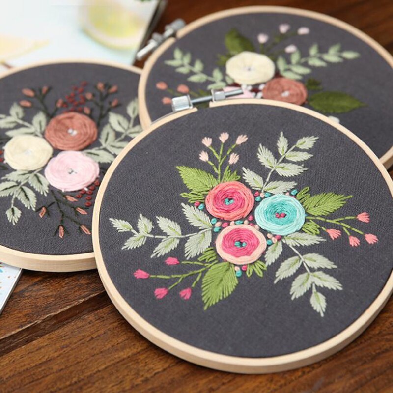 Embroidery Stretch Embroidery Material Bag Handmad... – Vicedeal