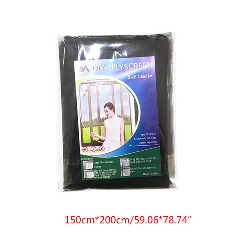 1Set Indoor Anti Insect Klamboe Screen Gordijn Mes... – Vicedeal