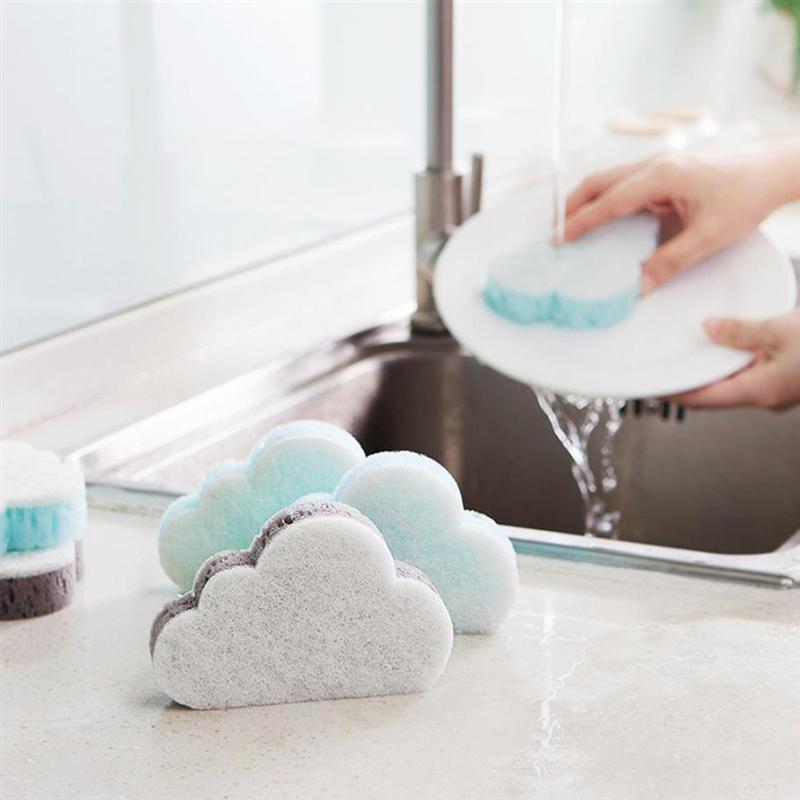 6pcs Cloud Shaped Cleaning Sponge Home Practical K... – Vicedeal