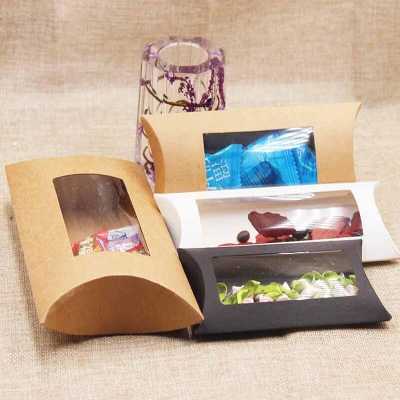 Box Packaging Pillow Shape Candy Box Bag DIY Weddi... – Vicedeal