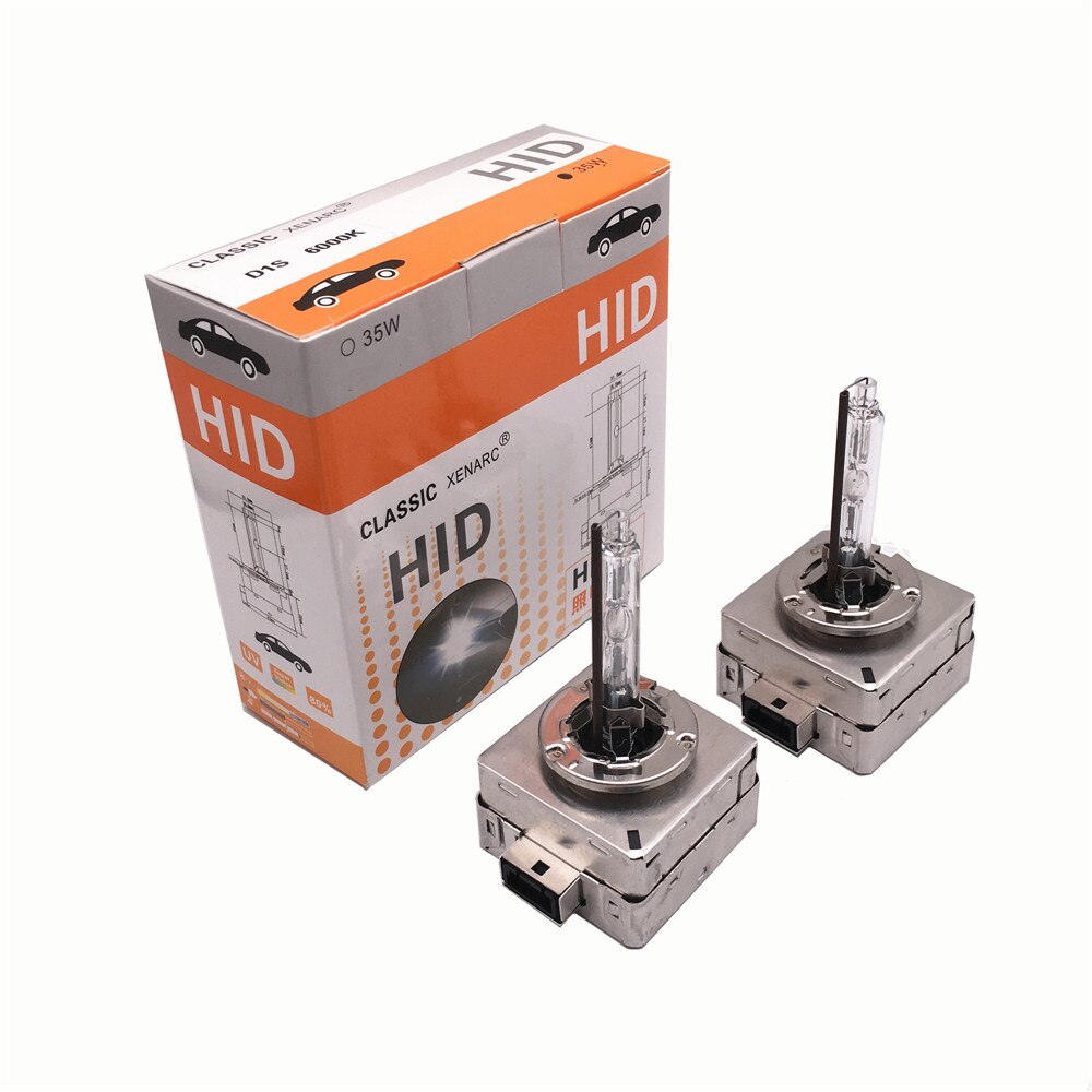 2 stk / mye hid xenon lyspære frontlys pære d1 d1... – Grandado